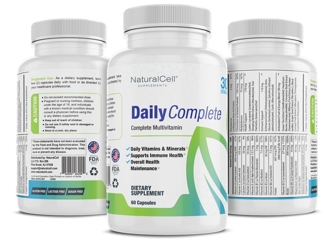 Daily Complete - Complete Multi Vitamin – NaturalCell